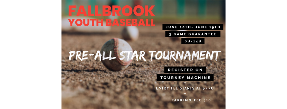 Fallbrook Youth Baseball > Home